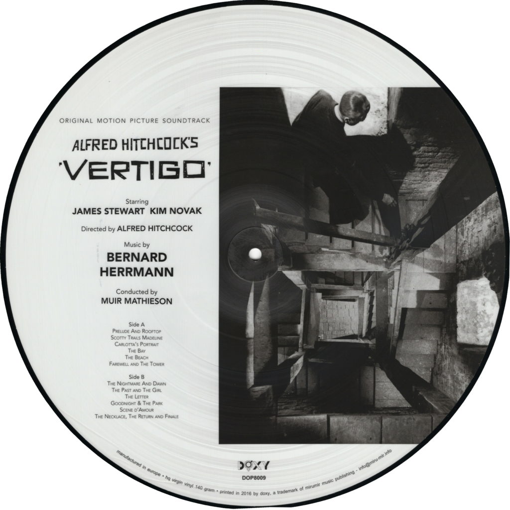 Vertigo Soundtrack – Picture Disc | Jimmy Stewart on the Air